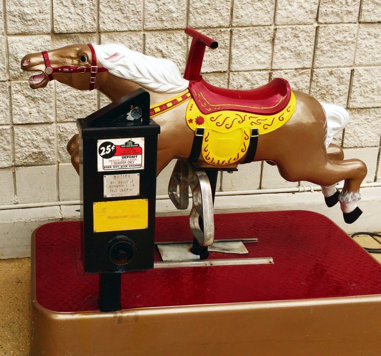 Remember when coin-operated horse rides were the best part of running ...