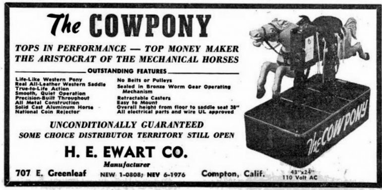 Remember when coin-operated horse rides were the best part of running ...