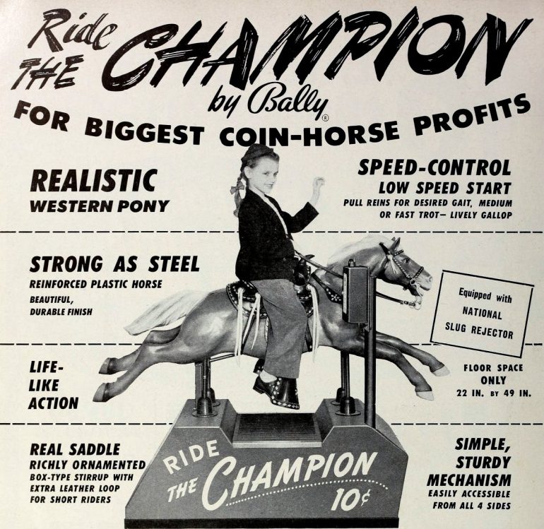 Remember when coin-operated horse rides were the best part of running ...