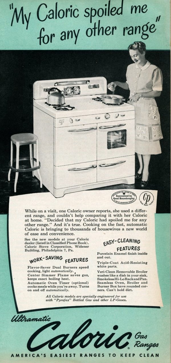 These 10 vintage gas ranges heated up 1950s kitchens with stylish flair ...