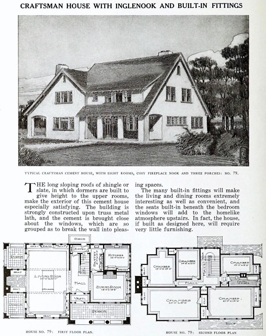 These 26 gorgeous vintage Craftsman house plans will make you want to ...