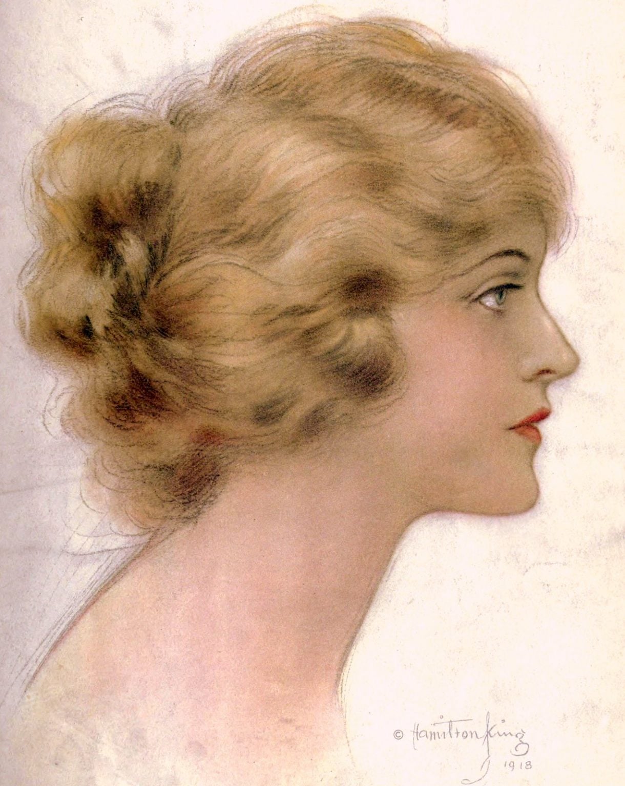Pretty vintage hairstyles for women from the 1910s - Click Americana
