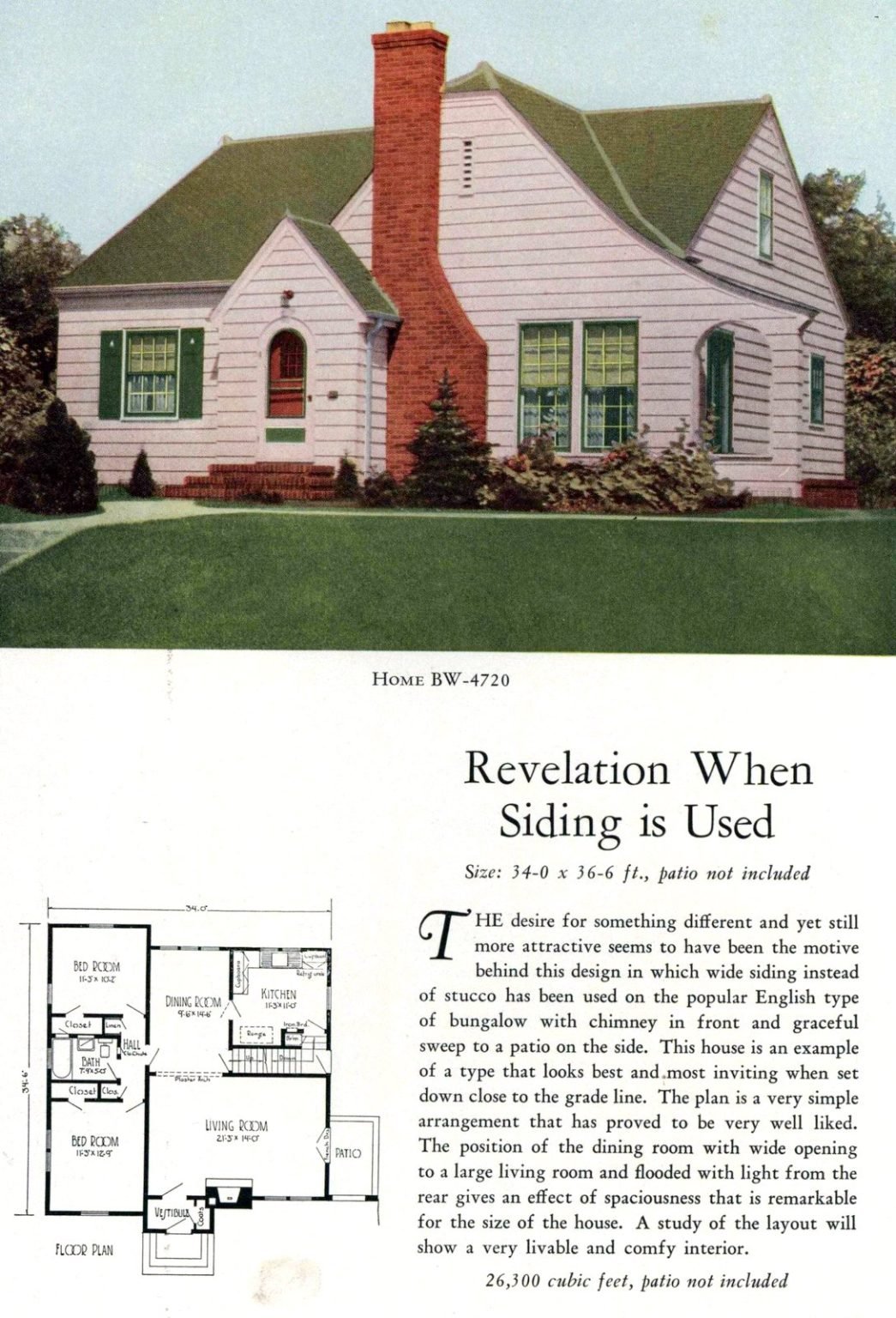 1940s house plans: These vintage starter home designs were small but ...