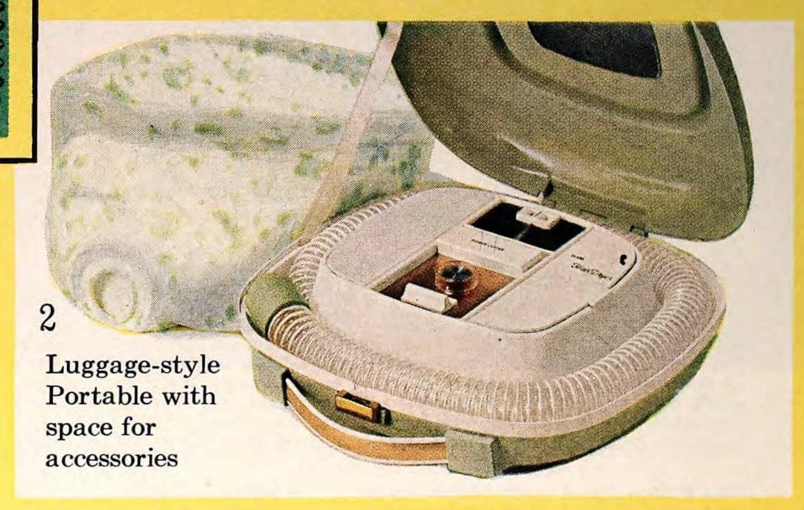 Vintage hair dryers for the home: Dry it yourself the 1960s & 1970s way ...