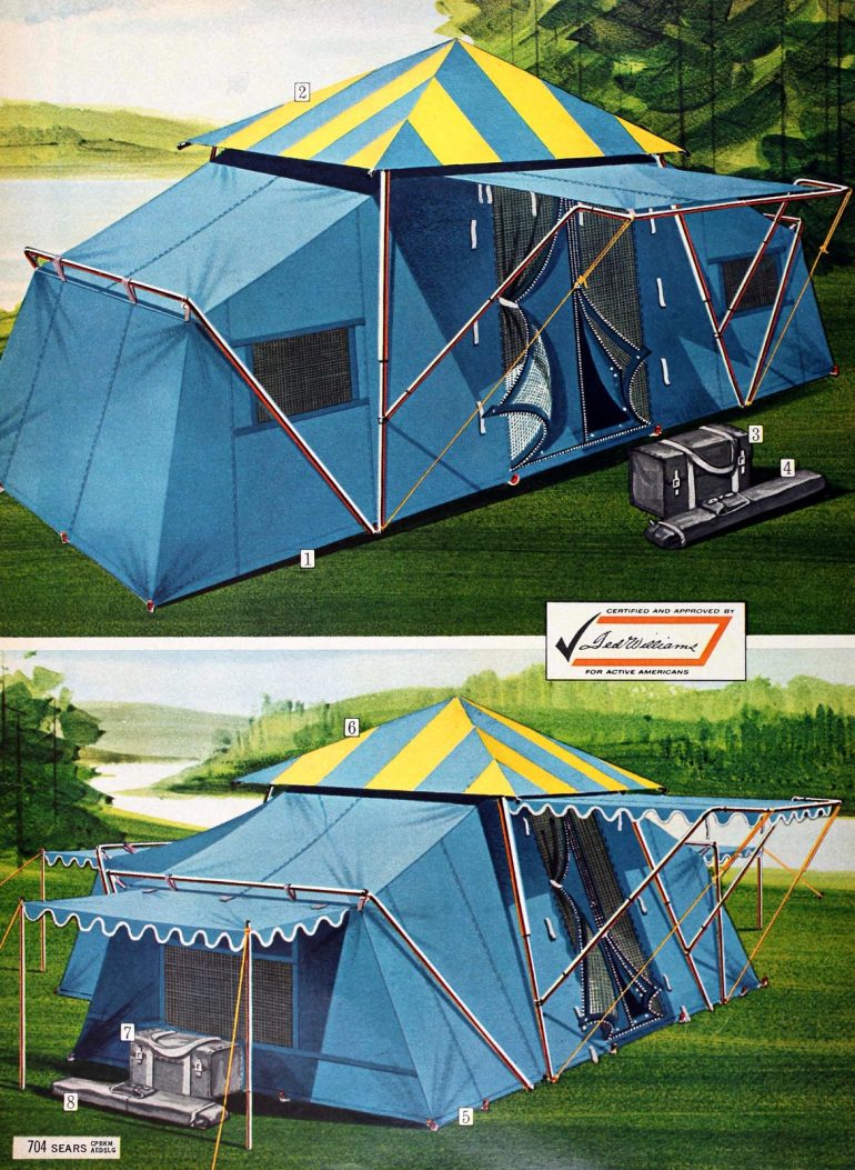 Vintage tents: Camping with old-fashioned canvas to innovative space ...