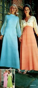 Vintage 70s prom dresses were a feminine fusion of bohemian & chic ...