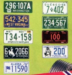 Over 200 vintage license plates from every state show off decades of ...