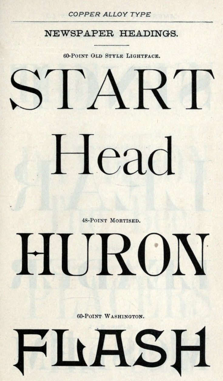 Like old-fashioned fonts: See dozens of vintage typefaces - Click Americana