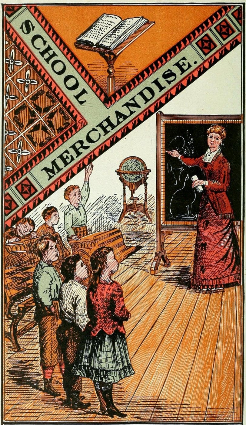 See what antique school supplies & educational materials were like in ...