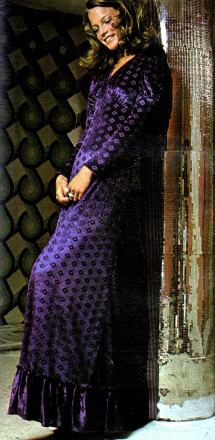 Vintage 70s prom dresses were a feminine fusion of bohemian & chic - Click Americana