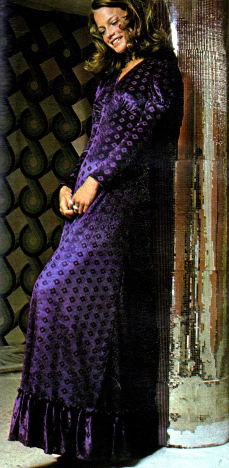 Vintage 70s prom dresses were a feminine fusion of bohemian & chic - Click Americana