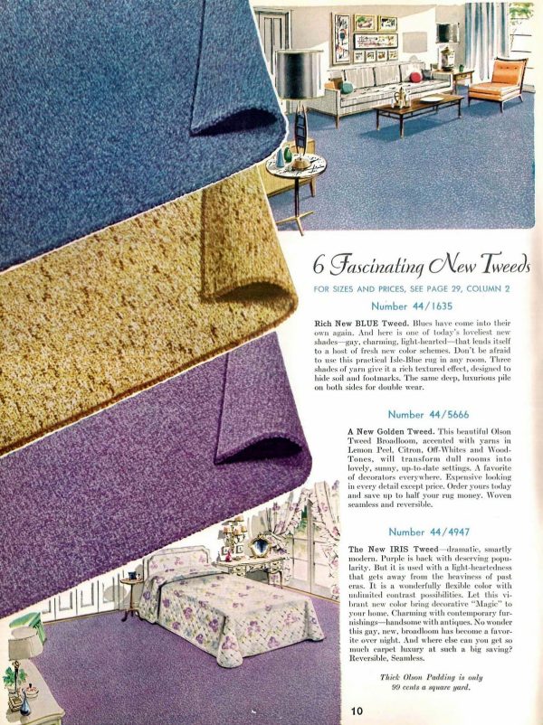 These 50 mid-century wall-to-wall carpet styles are as lovely as they ...