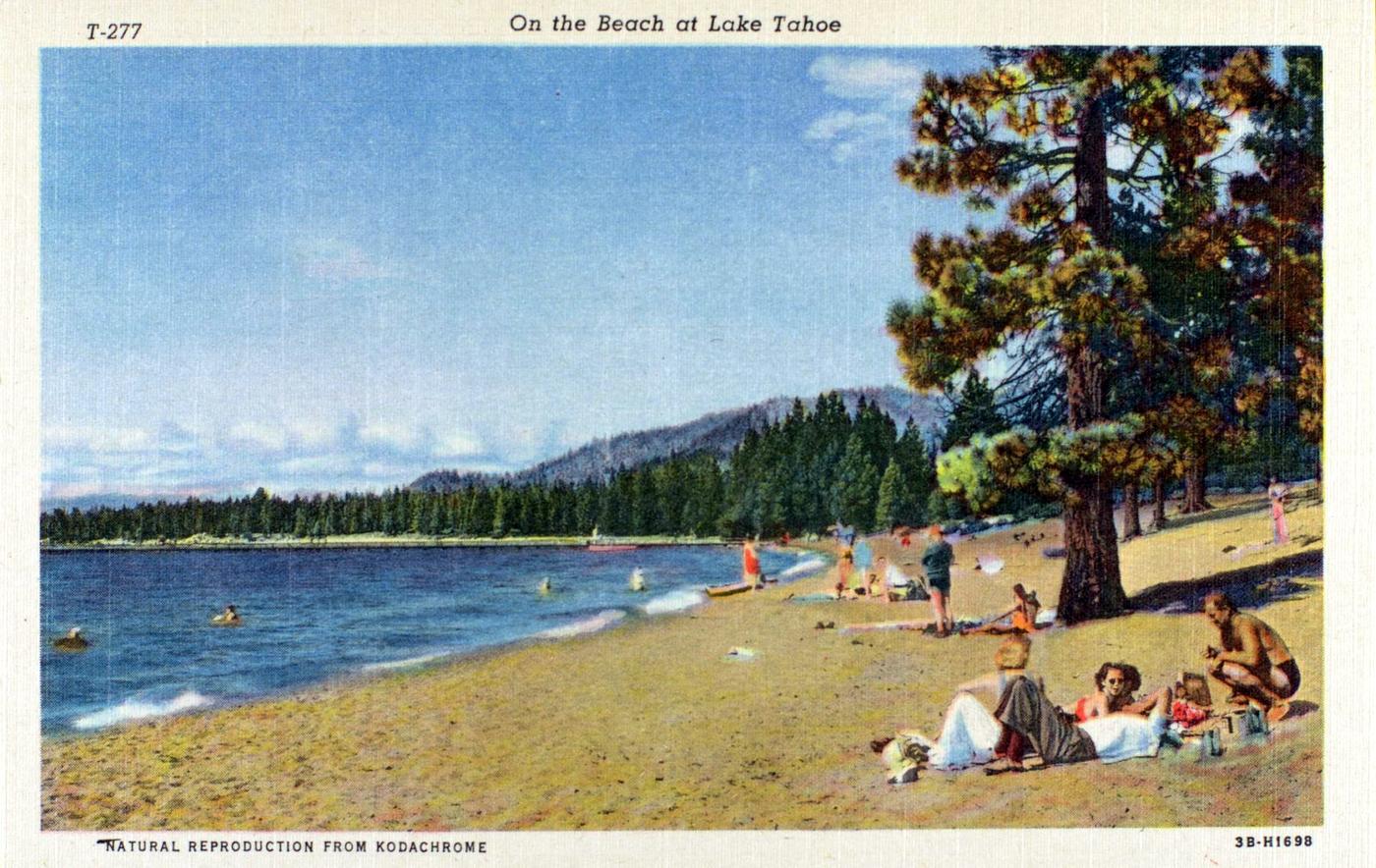 See old Lake Tahoe: How the Sierra vacation destination looked a long ...