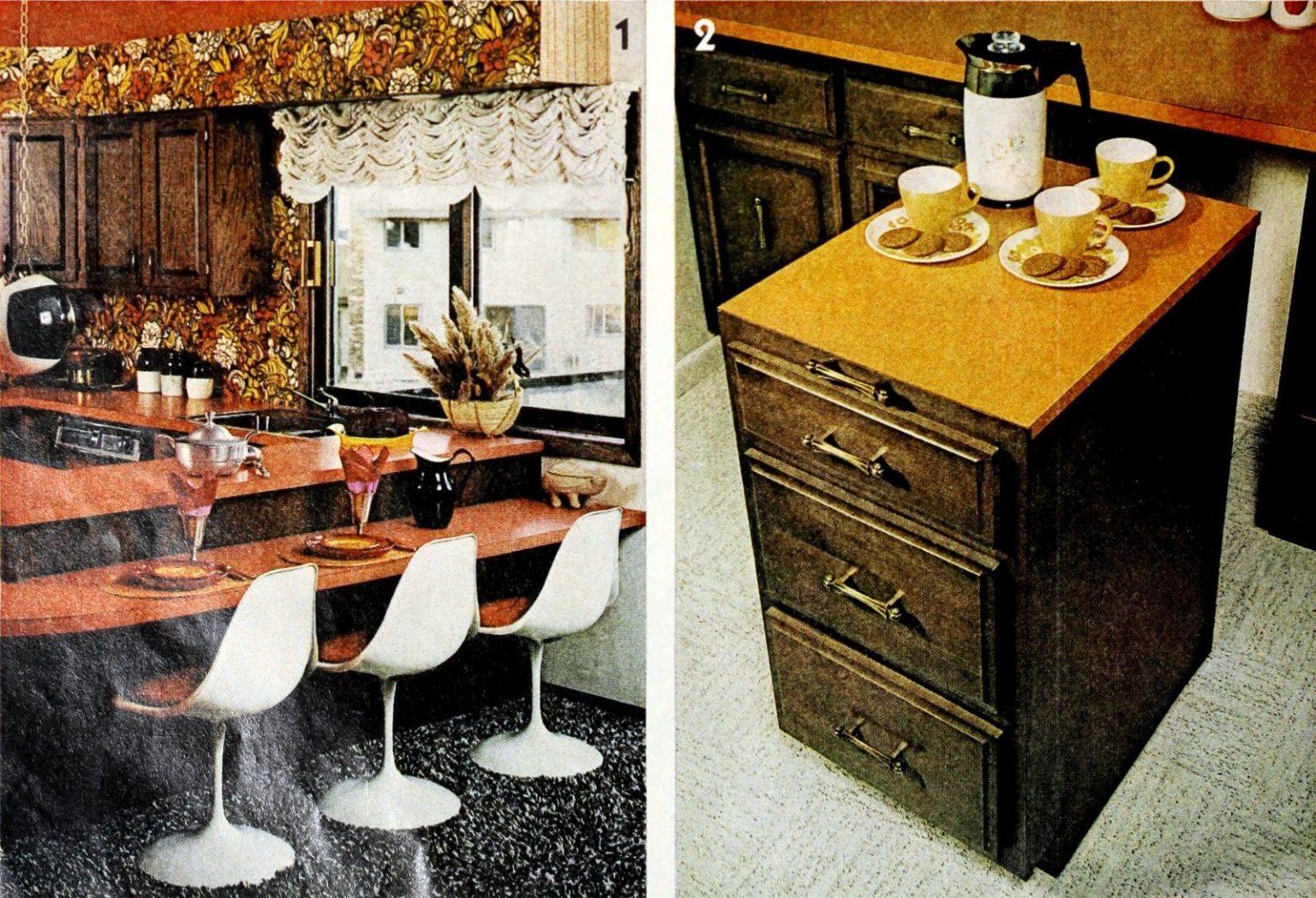 Cool 1970s kitchen decor: How to give your modern kitchen a groovy vibe ...