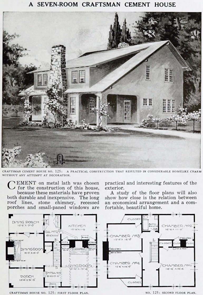 These 26 gorgeous vintage Craftsman house plans will make you want to ...