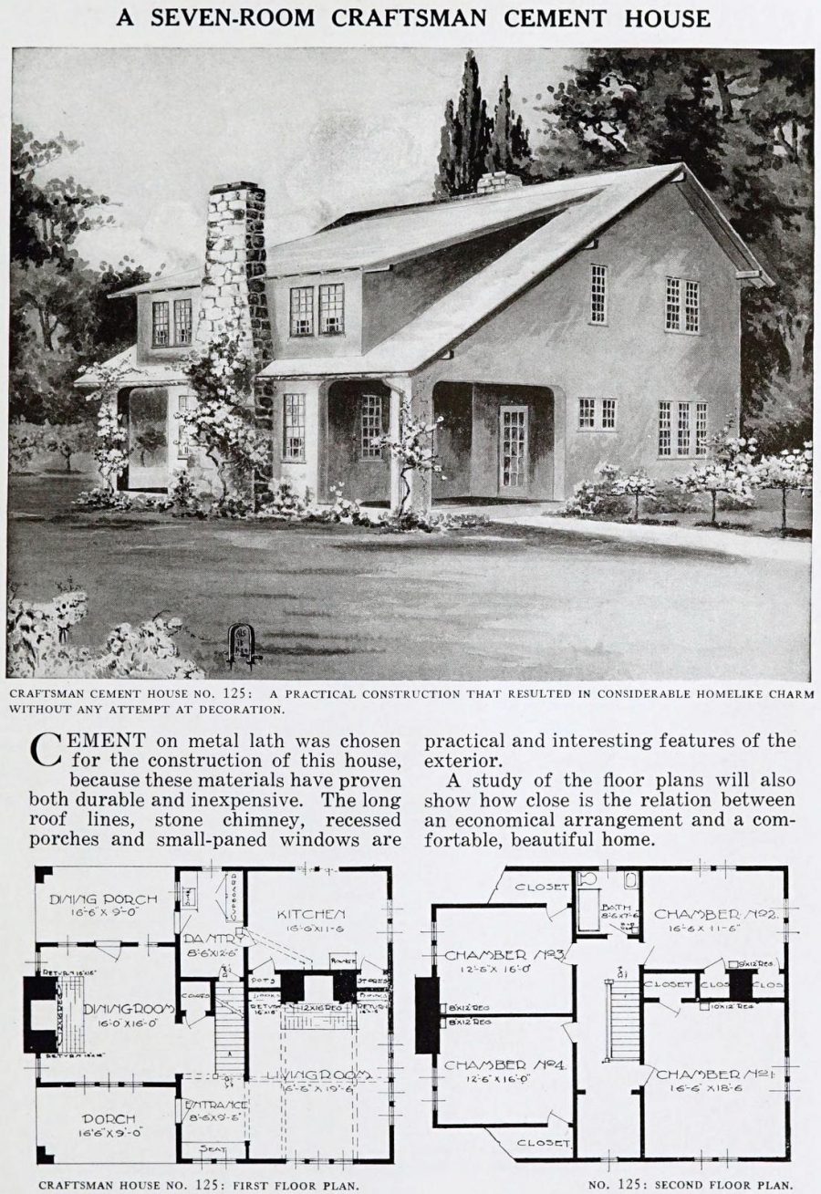 These 26 gorgeous vintage Craftsman house plans will make you want to ...