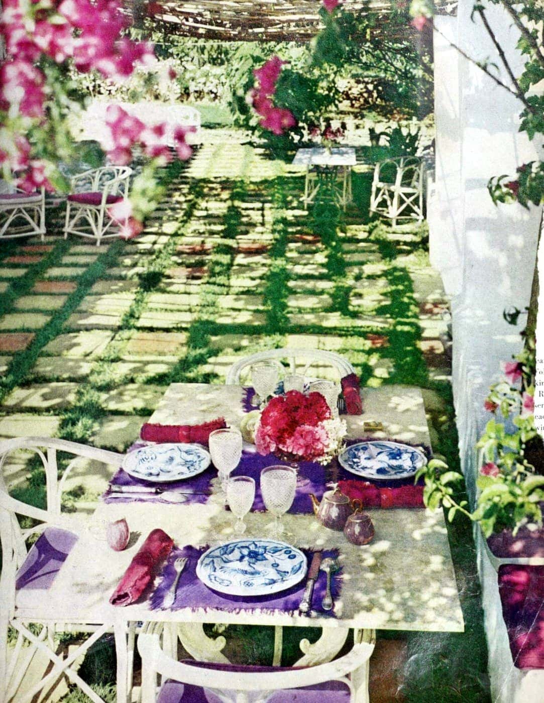 112+ beautiful vintage 70s table setting ideas - Click Americana