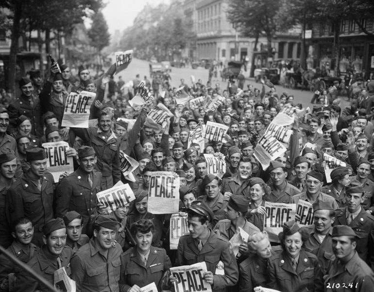 See how the world joyfully celebrated WWII's V-E Day (Victory in Europe ...