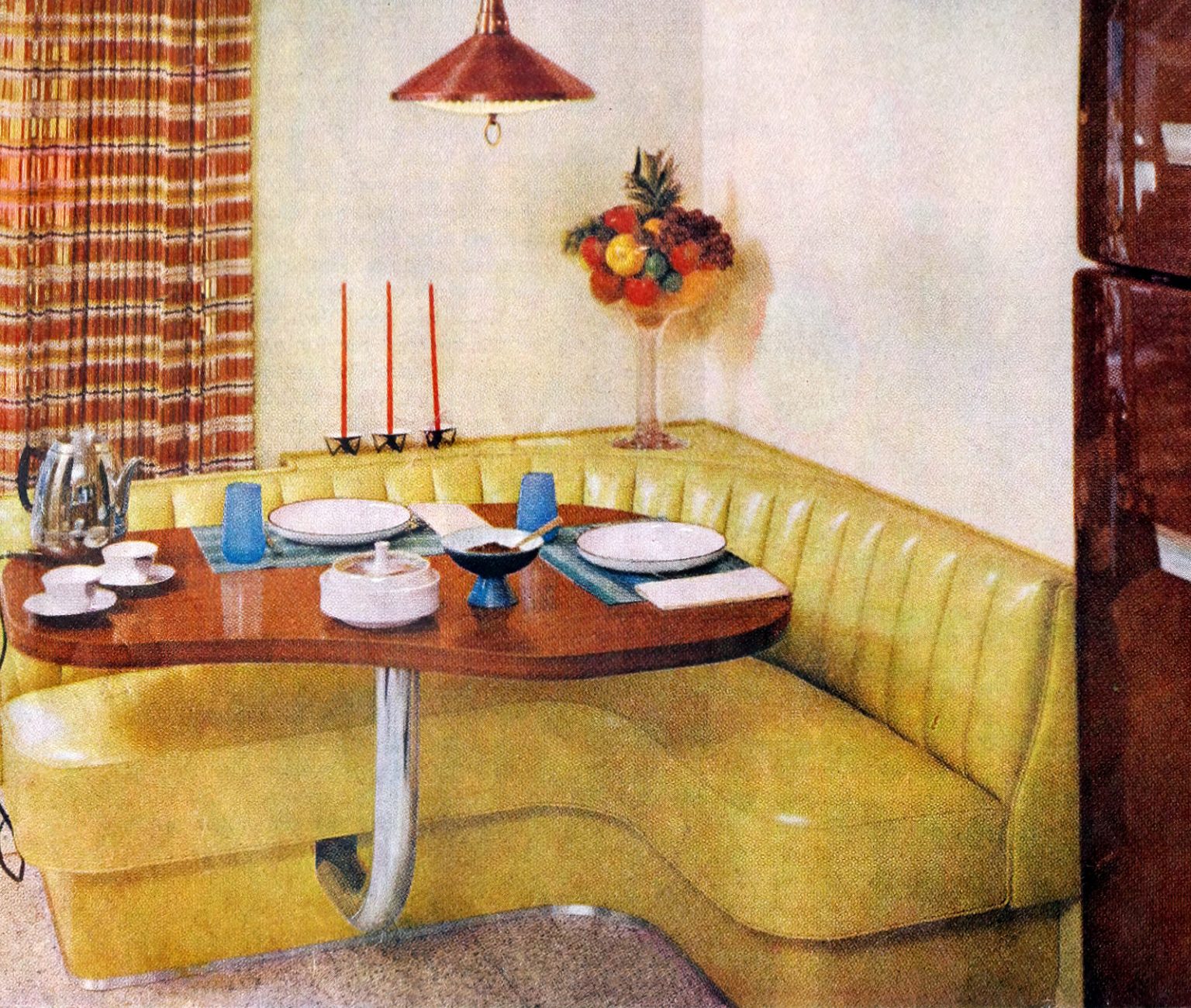 40 vintage breakfast nook ideas to make a cozy kitchen corner - Click ...