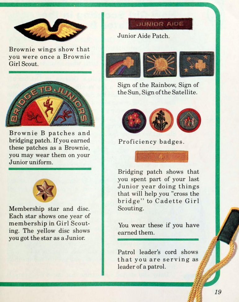 Vintage Girl Scout uniforms, badges, activities, insignia & more will ...