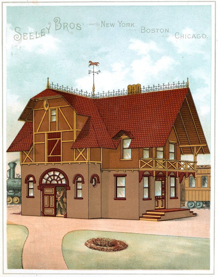 See some popular exterior color schemes for 18 Victorian houses (1886 ...