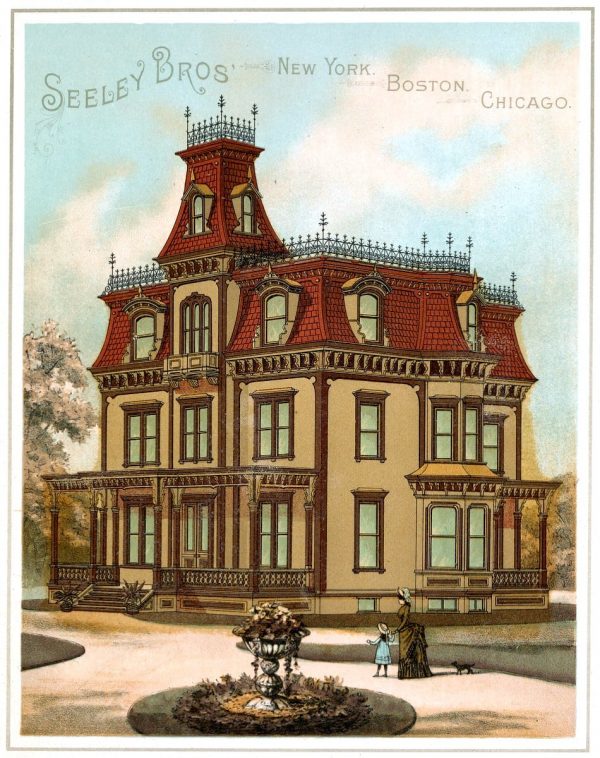 See some popular exterior color schemes for 18 Victorian houses (1886 ...