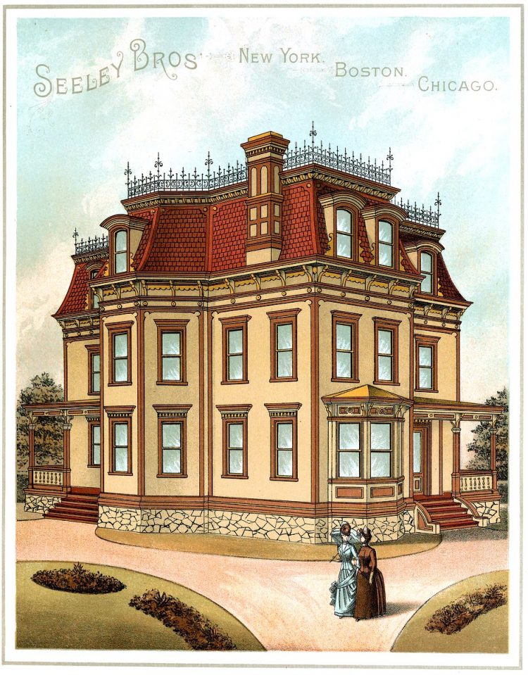 See some popular exterior color schemes for 18 Victorian houses (1886 ...