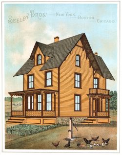 See some popular exterior color schemes for 18 Victorian houses (1886 ...