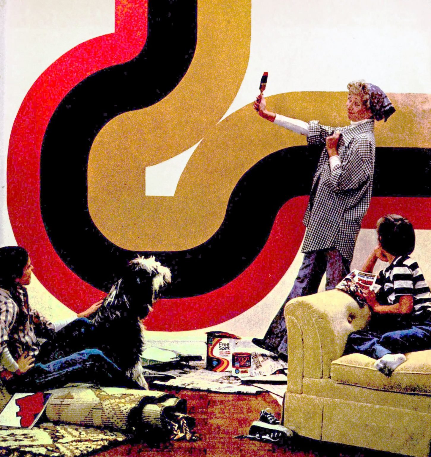 Supergraphics are ready for their comeback! Get vintage decor ...