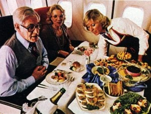 See what first class flights were like from the 1950s to the 1980s ...