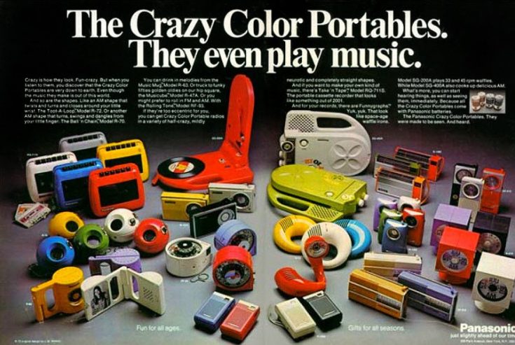Toot-A-Loop mania: Panasonic's wild radio bracelet kids wore in the 70s ...
