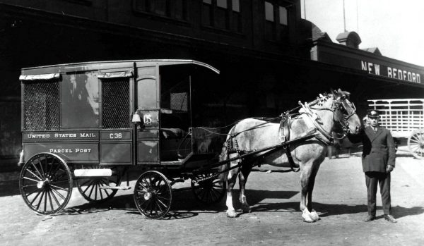 Vintage mail carriers & the fascinating ways mail once traveled over ...