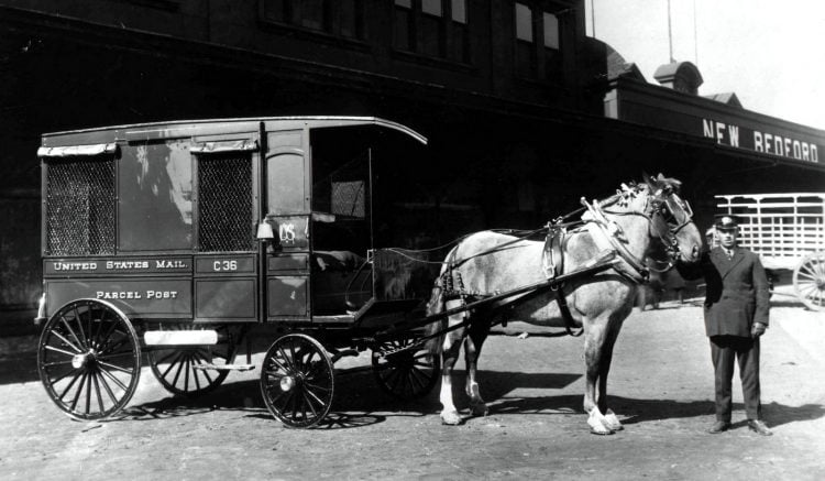 See vintage mail carriers & post office service carts from 100+ years ...