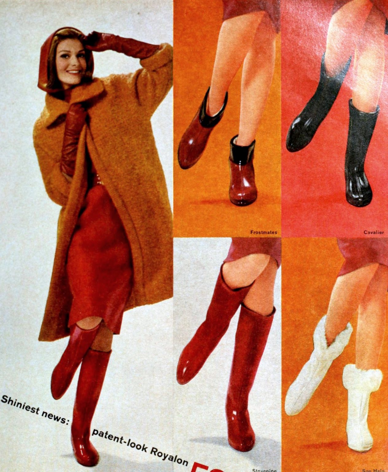 Go-go boots & mod stretch vinyl boots were super trendy women's ...