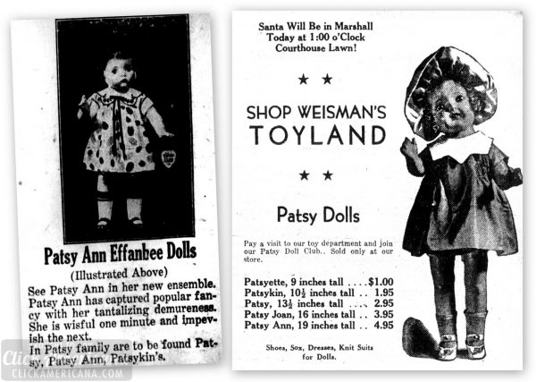 Vintage Patsy doll history: The famous toys from the 20s & 30s - Click ...