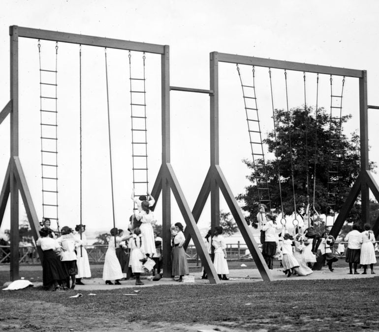 These 47 dangerous old playgrounds were risky, chaotic - and totally ...