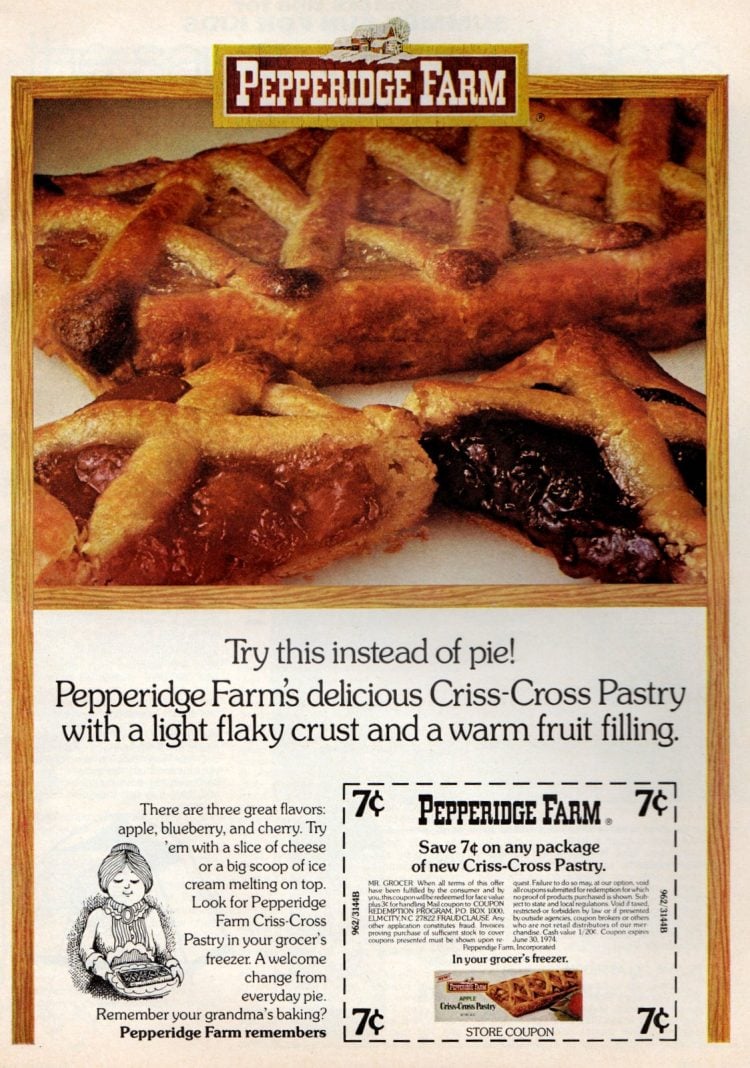 Pepperidge Farm remembers: See 50 of their classic cakes, cookies ...