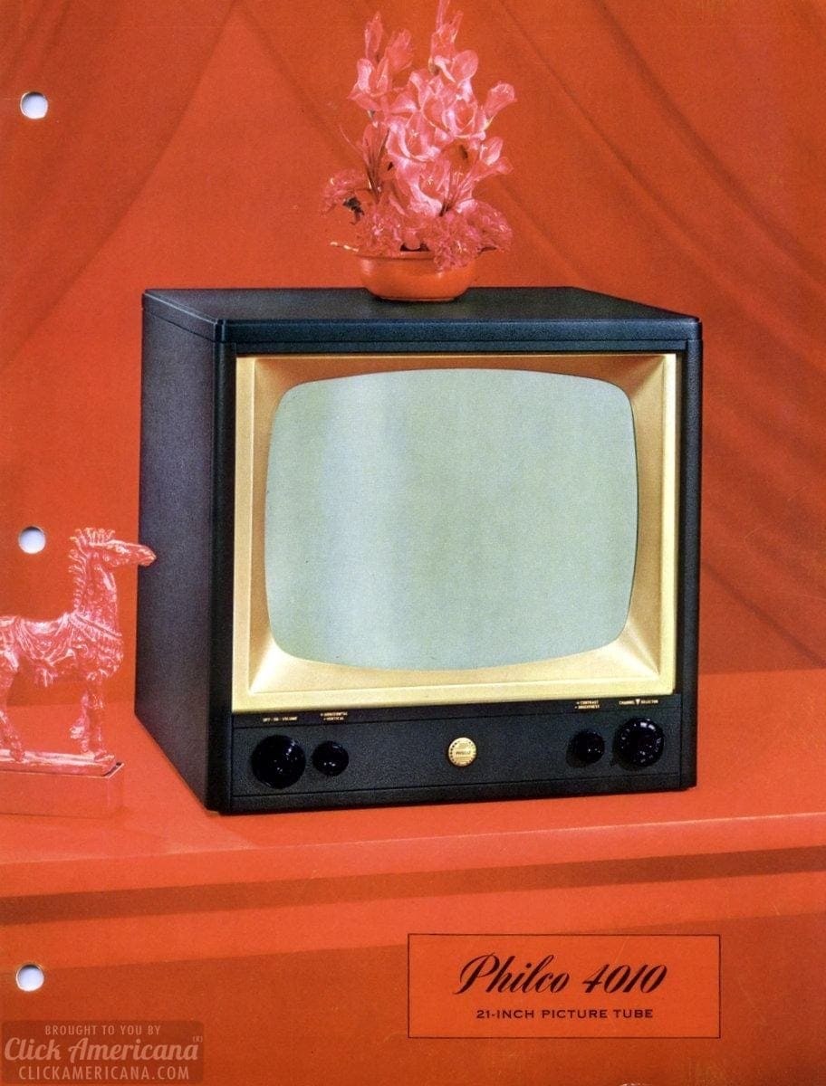 50 vintage television sets from the 1950s: Wonders of the world in ...
