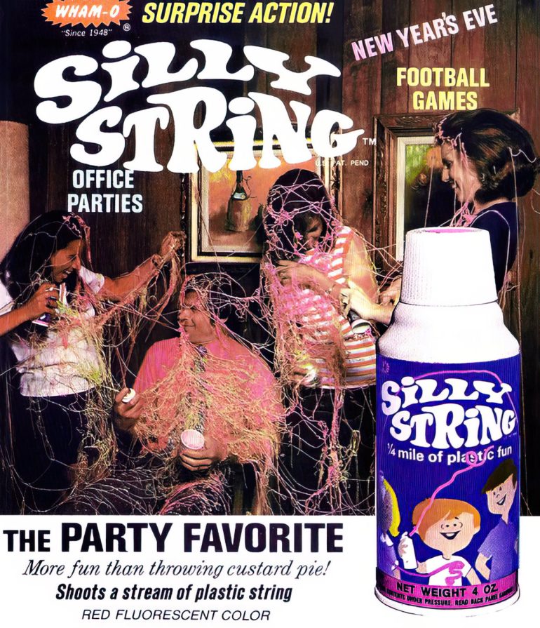 Silly String: In the 70s, it wasn't a party until someone started ...