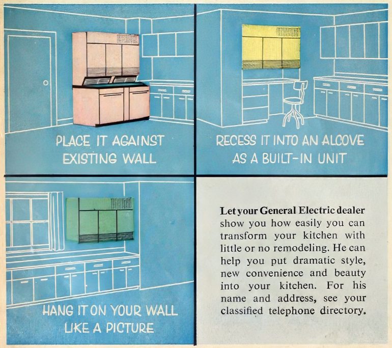 Forget kitchen cabinets - install a wall-mounted refrigerator! (Yes ...