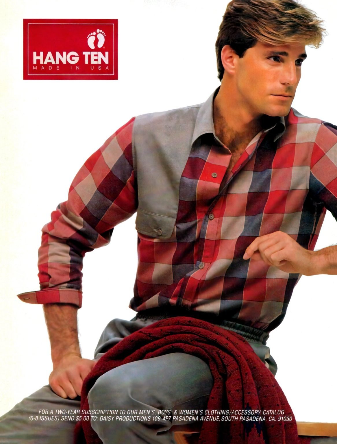 Vintage Hang Ten clothing conquered the world with their SoCal surfer vibe in the 1970s & 80s ...