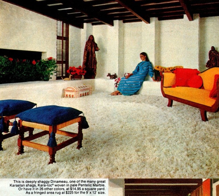70s shag carpet: Get cozy with this deep & plush vintage decor trend ...