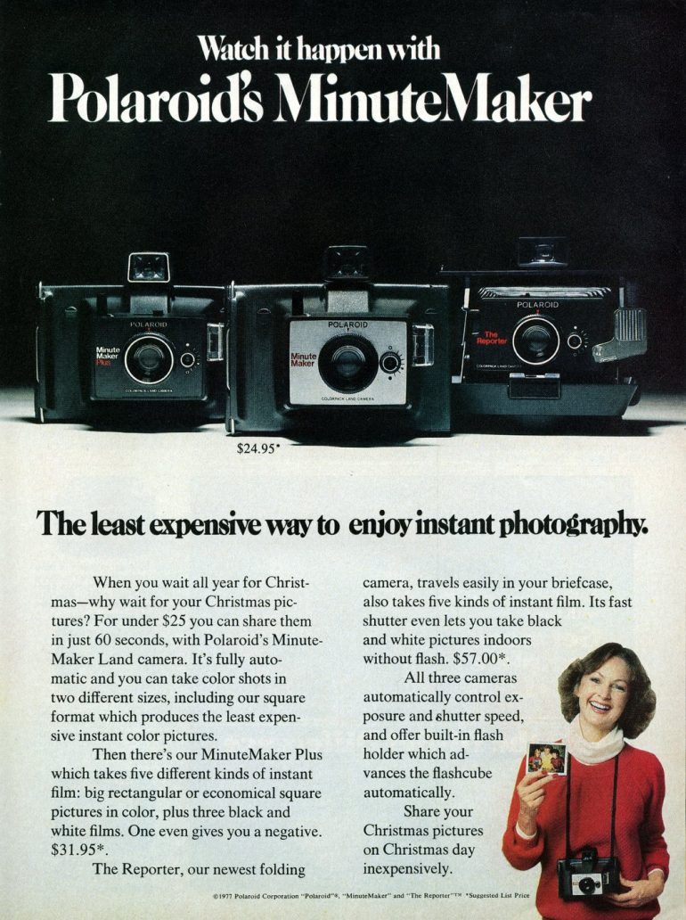 Vintage instant cameras from Polaroid & Kodak: OneStep, Pronto ...