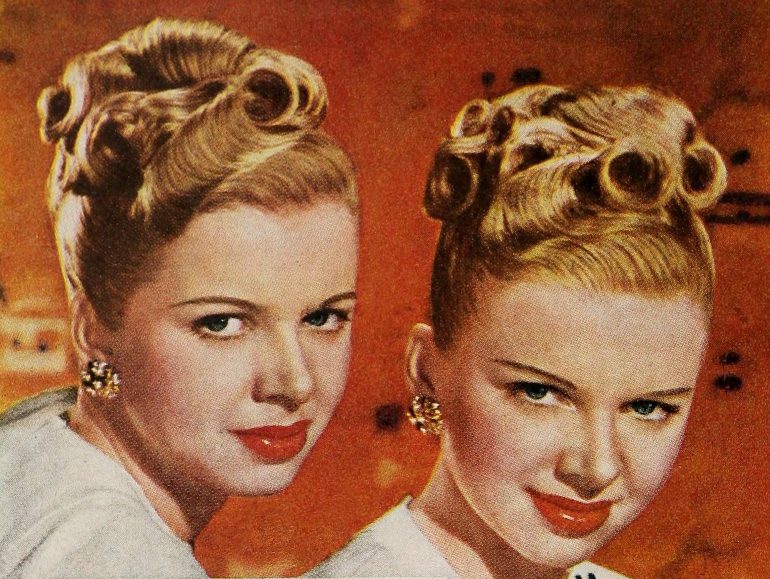 How to create a classy retro hairstyle with pin curls like they did in ...