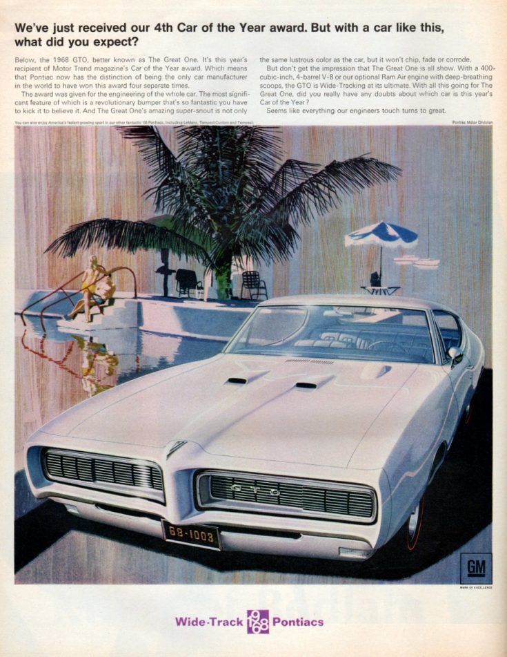 Vintage Pontiac car ads from the 1960s - Click Americana