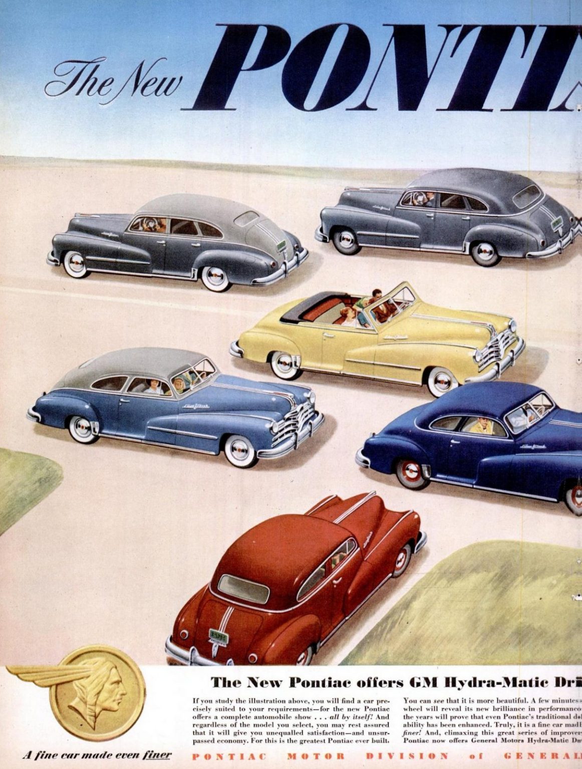 1940s Pontiac cars: See the top models in these vintage ads - Click ...