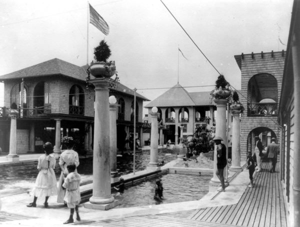 Huge old outdoor public swimming pools like these made summertime cool ...