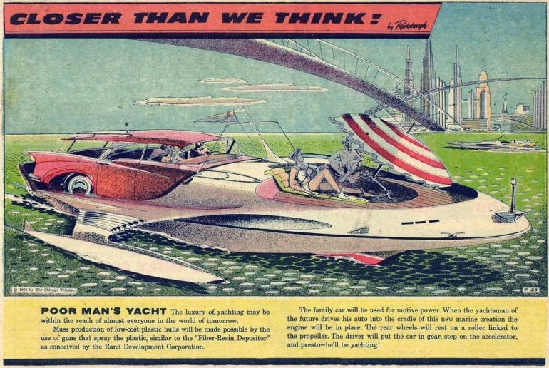 30 wild & wonderful futuristic inventions from the space age, including ...