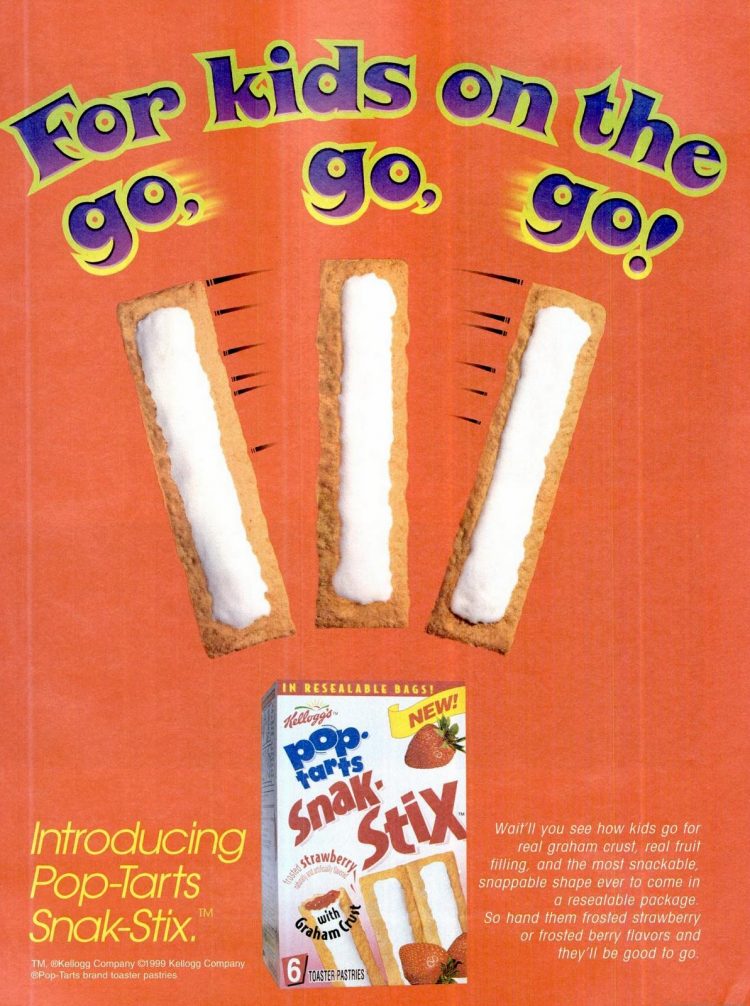 Invented in the 1960s, Kellogg's Pop Tarts toaster pastries are more ...