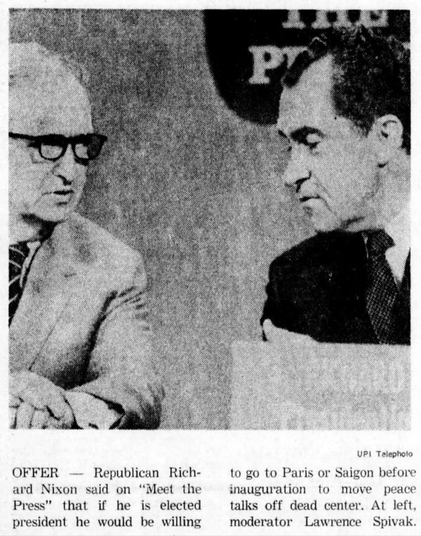 The '68 Presidential election: Nixon, Romney, McCarthy, Reagan ...